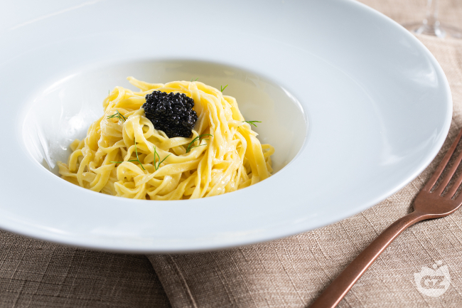 Tagliolini met kaviaar - Italian recipes by GialloZafferano